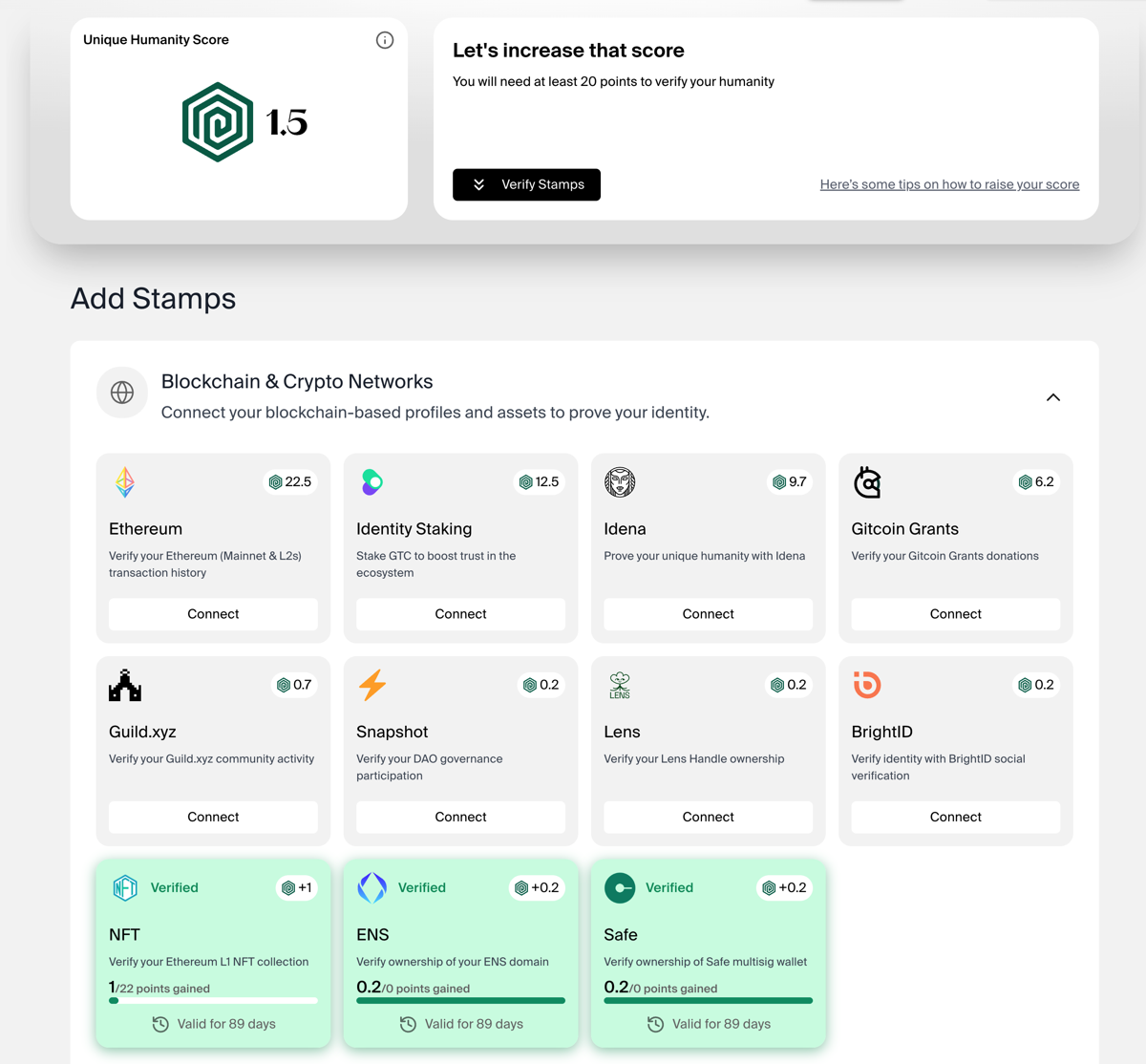 Ethereum Apps - Human Passport